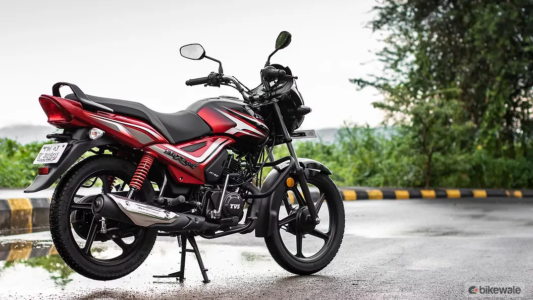TVS Star City Plus Right Front Three Quarter Image – BikeWale