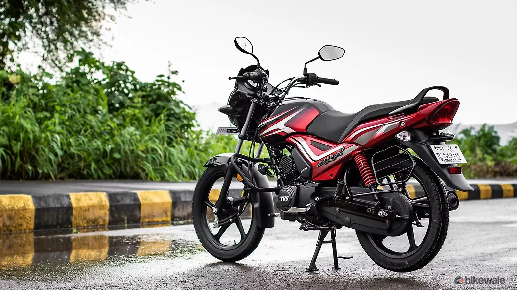 TVS Star City Plus Right Front Three Quarter Image – BikeWale