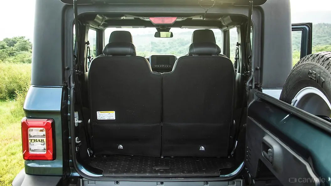 Thar Bootspace Image, Thar Photos in India - CarWale