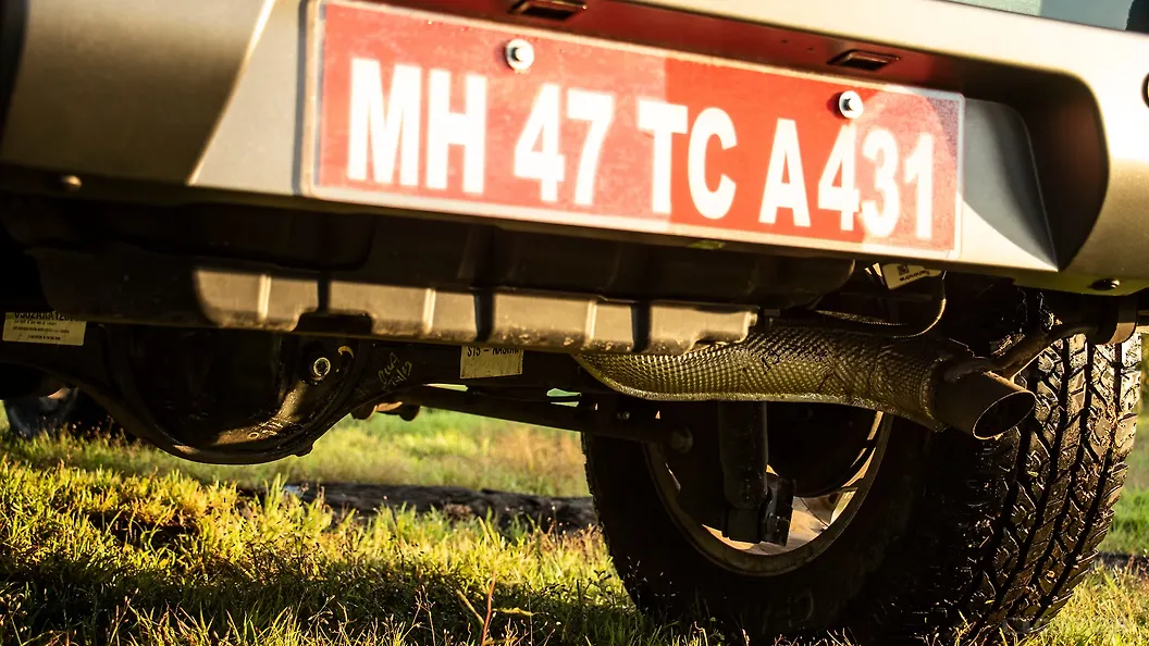 Thar Exhaust Pipes Image, Thar Photos in India - CarWale