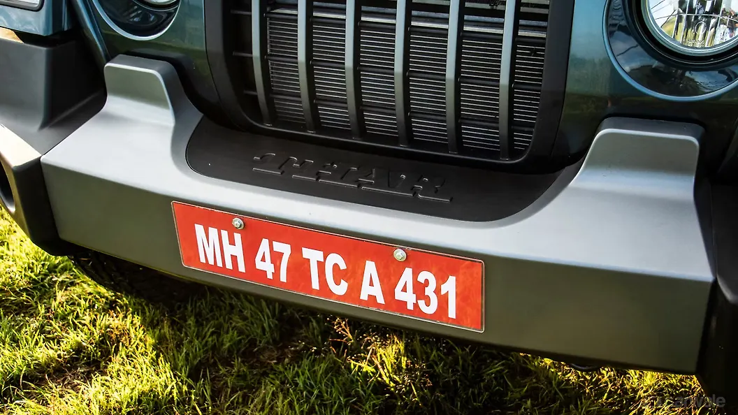 Thar Front Bumper Image, Thar Photos in India - CarWale