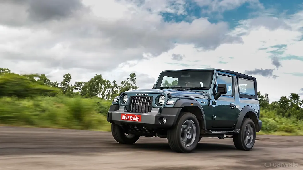 Thar Left Front Three Quarter Image, Thar Photos in India - CarWale