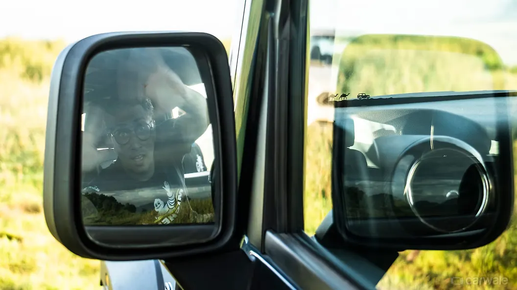 Thar Outer Rear View Mirror ORVM Controls Image, Thar Photos in India ...