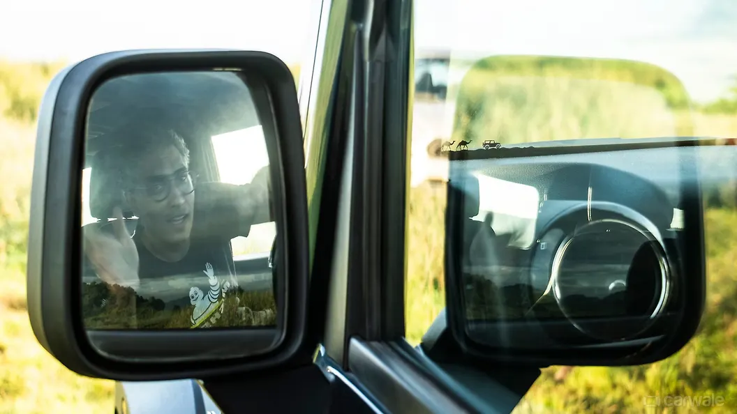 Thar Outer Rear View Mirror ORVM Controls Image, Thar Photos in India ...