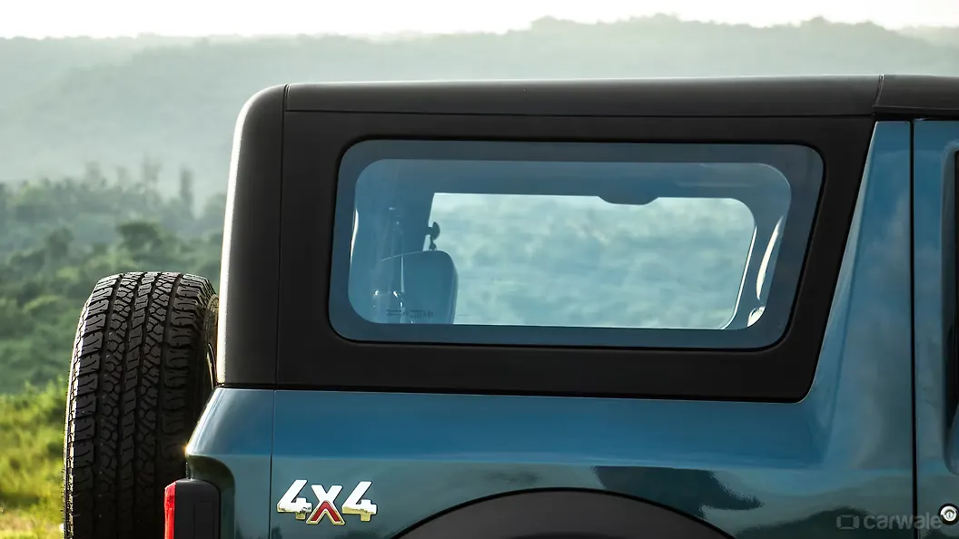 Thar Rear Quarter Glass Image, Thar Photos in India - CarWale