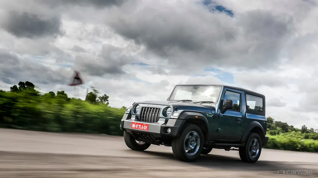 Thar Right Front Three Quarter Image, Thar Photos in India - CarWale