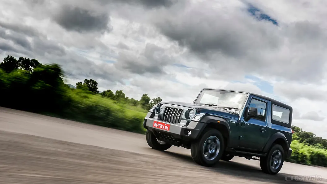 Thar Right Front Three Quarter Image, Thar Photos in India - CarWale