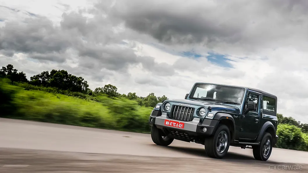 Thar Right Front Three Quarter Image, Thar Photos in India - CarWale