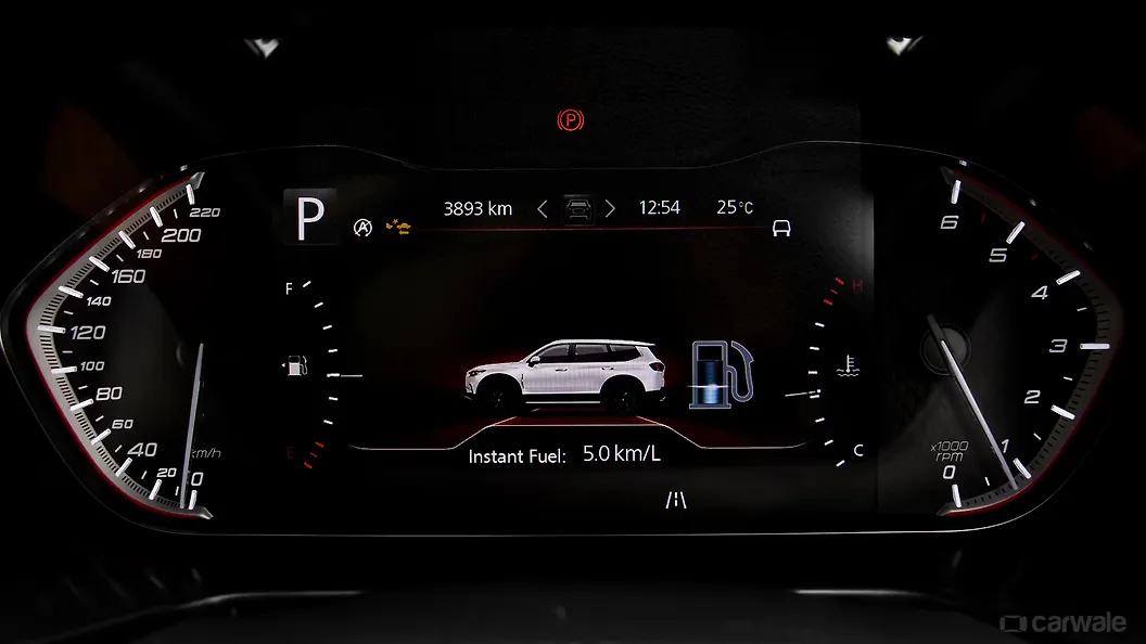 Gloster Instrument Cluster Image, Gloster Photos in India - CarWale