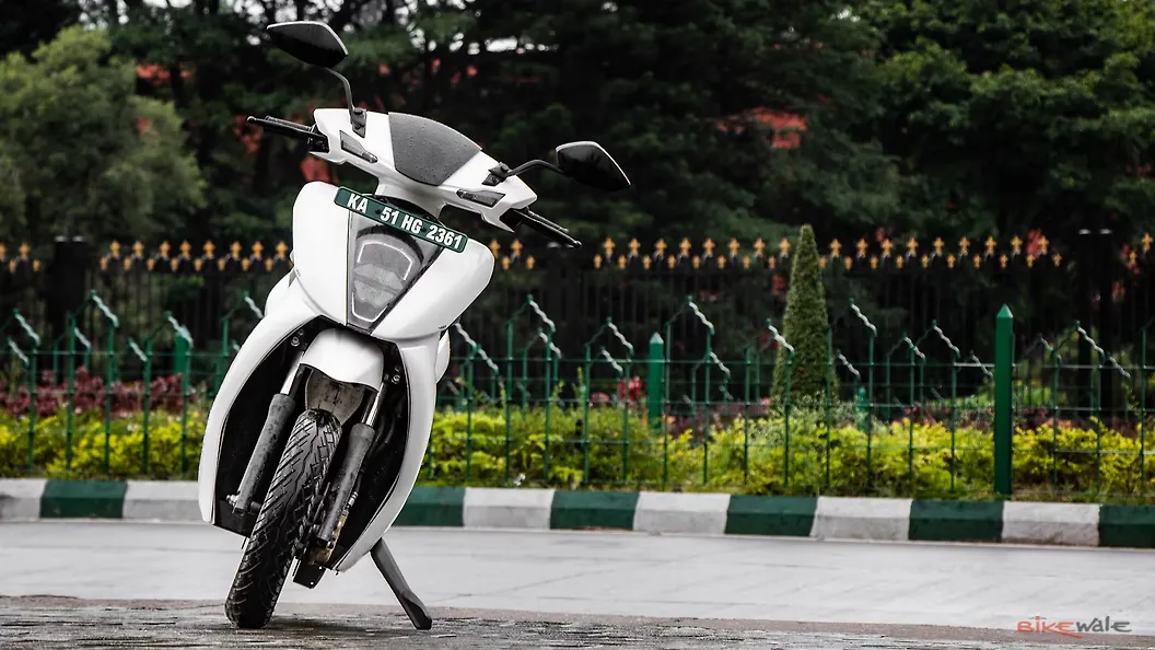 Ather 450 Rear View Image – BikeWale