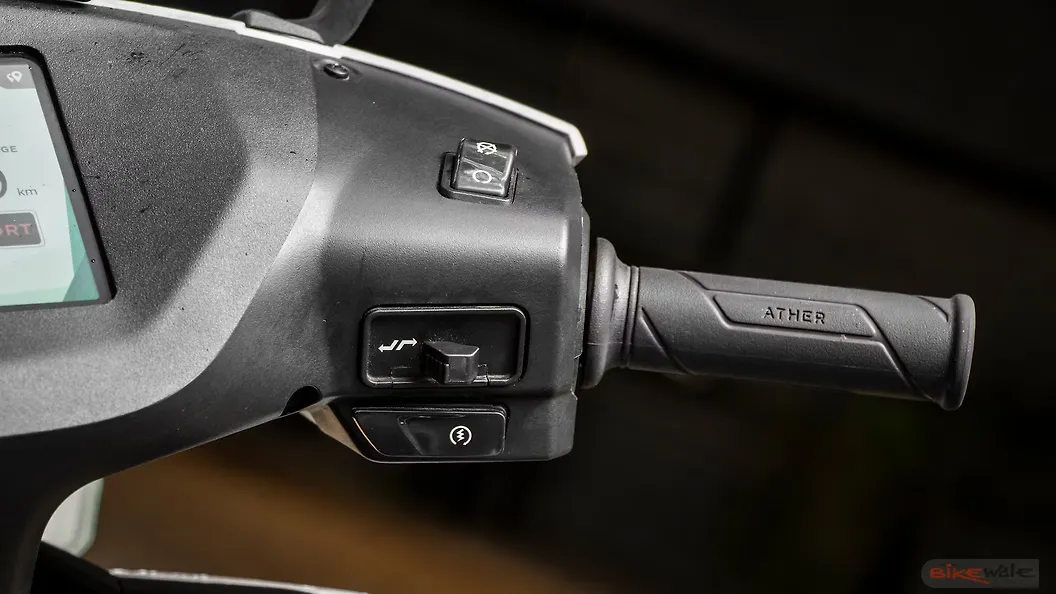 Ather 450 Instrument Cluster Image – BikeWale