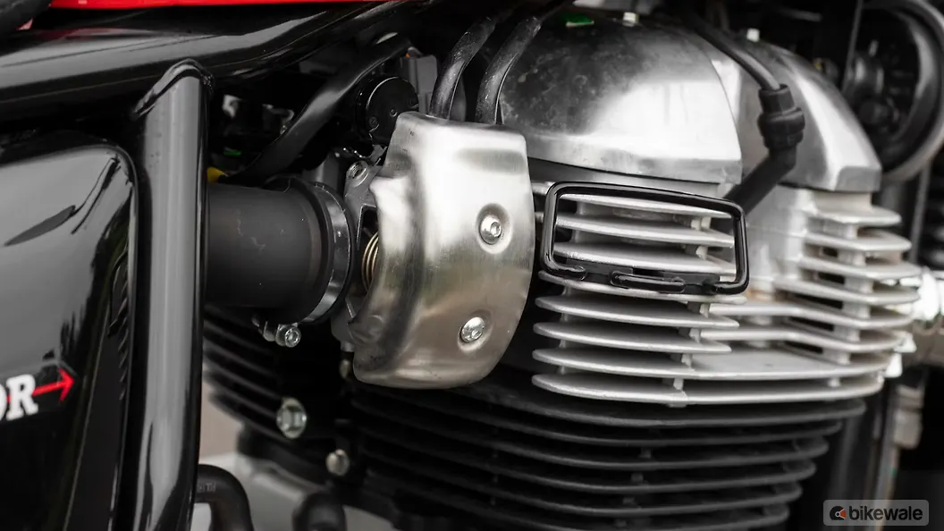 Royal Enfield Interceptor 650 Engine From Left Image – BikeWale