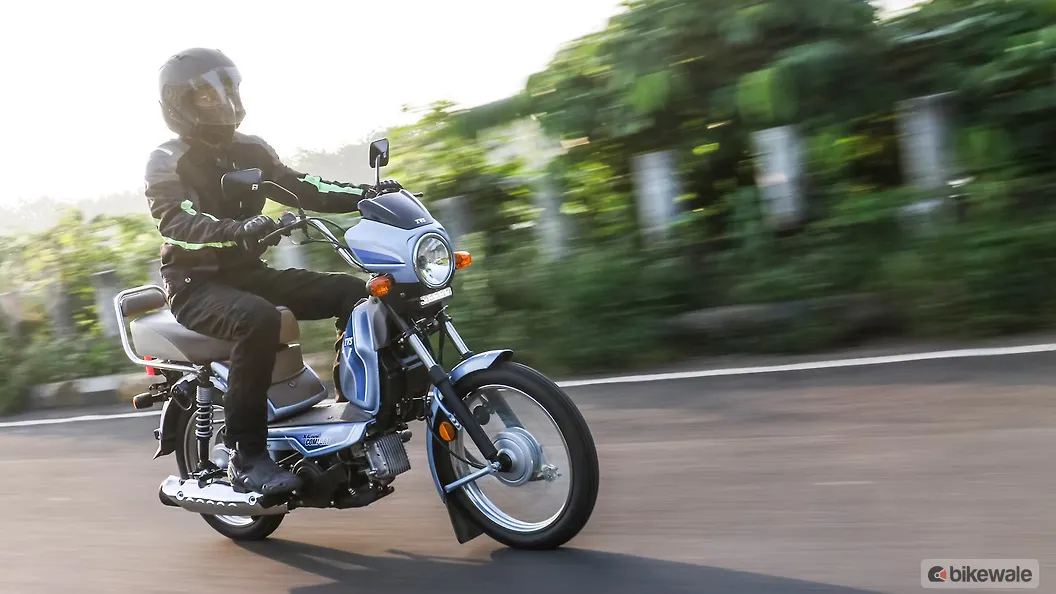 TVS XL 100 Comfort Silencer/Muffler Image – BikeWale