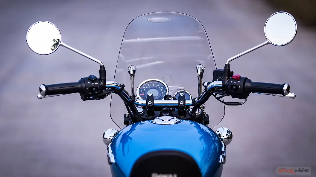 Royal Enfield Meteor 350 Handle Bar Image – BikeWale