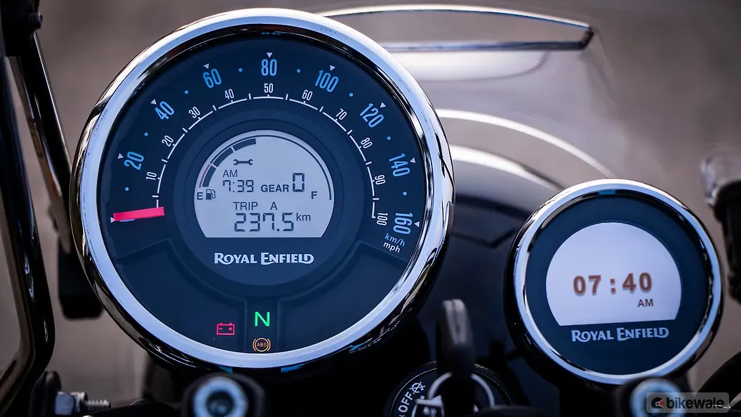 Royal Enfield Meteor 350 TFT / Instrument Cluster Image – BikeWale