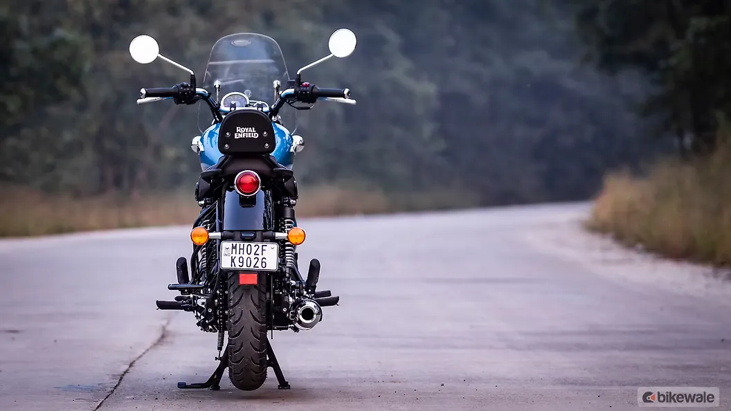 Royal Enfield Meteor 350 Left Rear Three Quarter Image – BikeWale