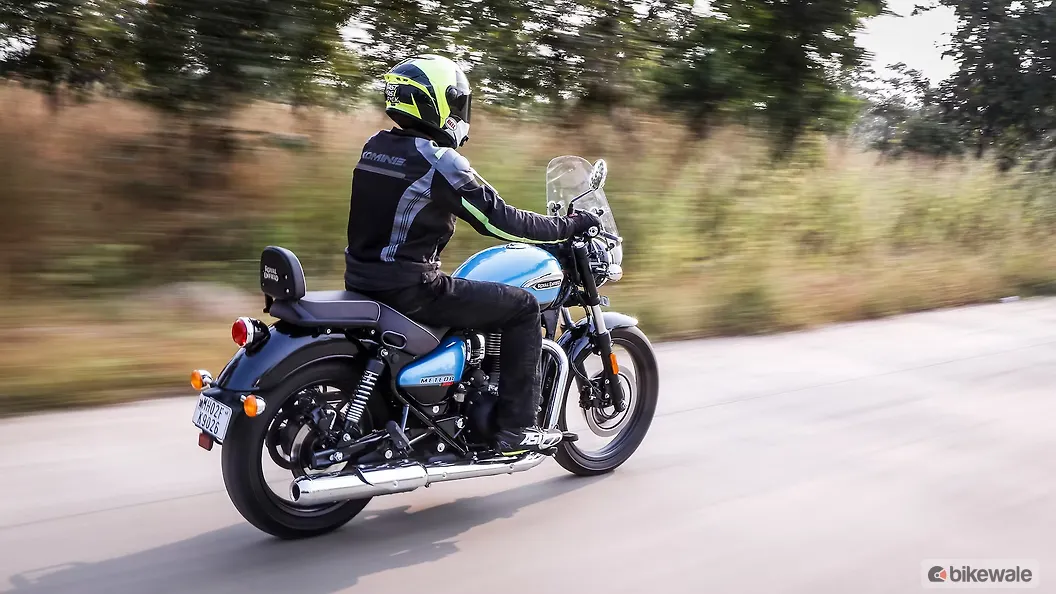 Royal Enfield Meteor 350 Right Rear Three Quarter Image – BikeWale