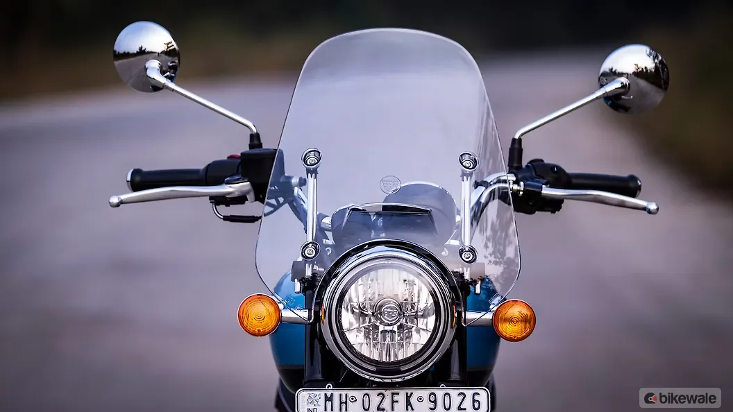 Royal Enfield Meteor 350 [2024] Rear View Mirror Image – BikeWale