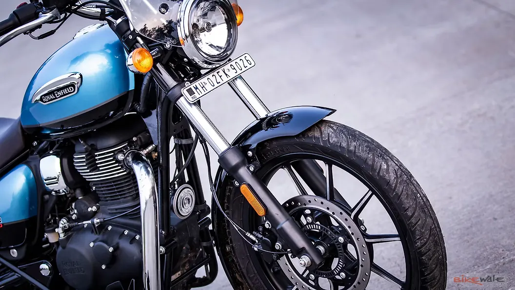 Royal Enfield Meteor 350 Front Suspension Image – BikeWale
