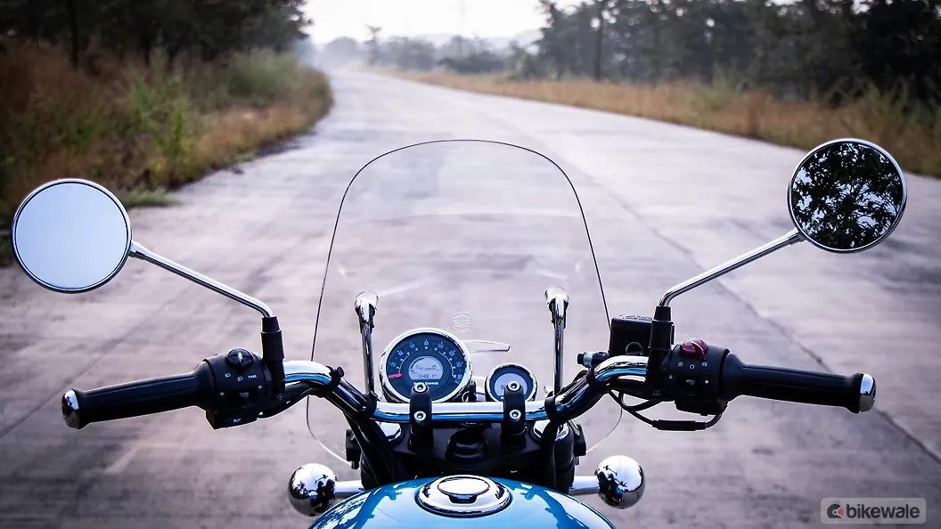 Royal Enfield Meteor 350 Handle Bar Image – BikeWale