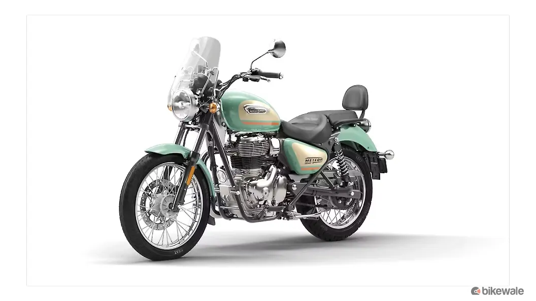 Royal Enfield Meteor 350 [2024] Left Front Three Quarter Image – BikeWale