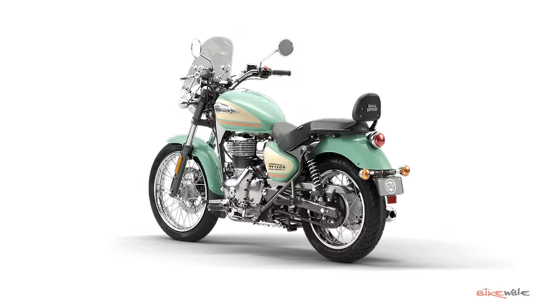 Royal Enfield Meteor 350 Right Rear Three Quarter Image – BikeWale