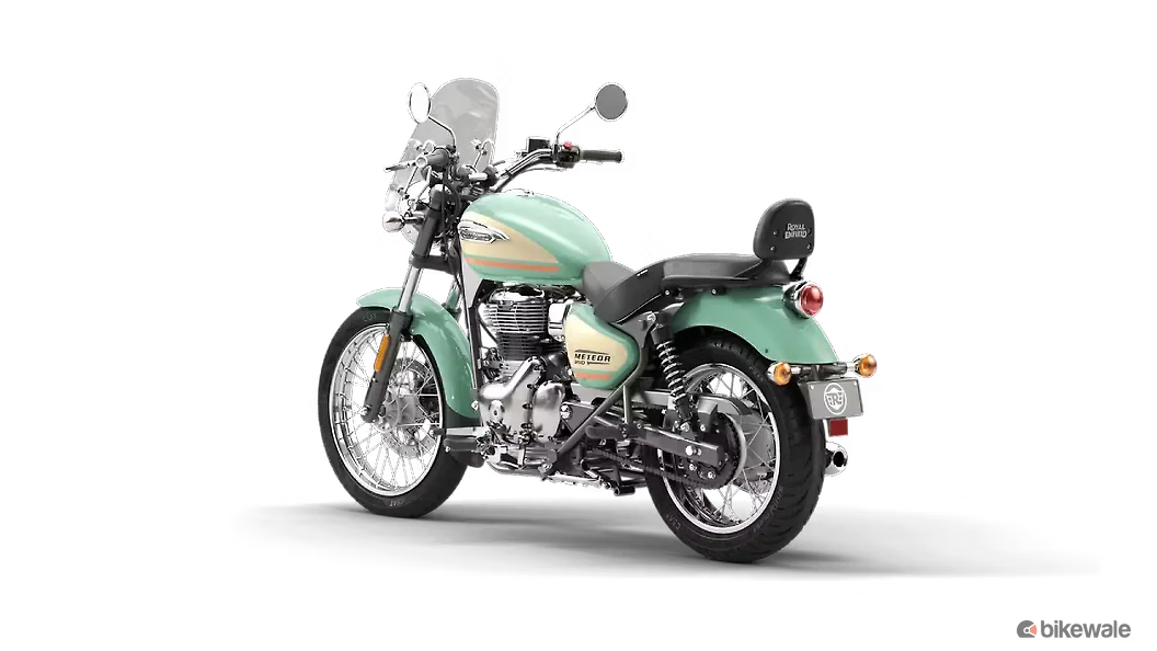Royal Enfield Meteor 350 Left Rear Three Quarter Image – BikeWale