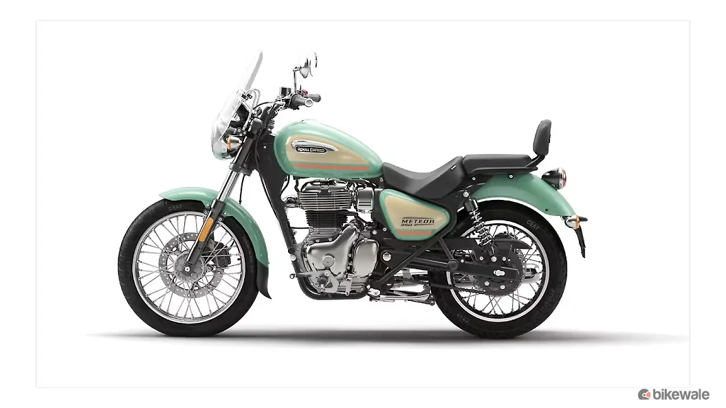 Royal Enfield Meteor 350 Left Rear Three Quarter Image – BikeWale