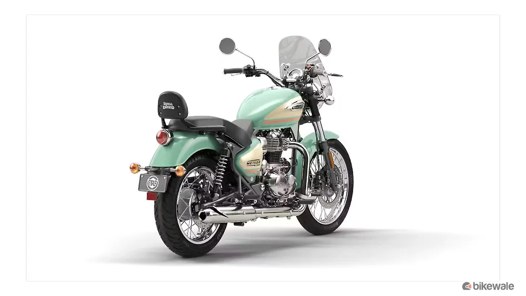 Royal Enfield Meteor 350 [2024] Right Rear Three Quarter Image – BikeWale