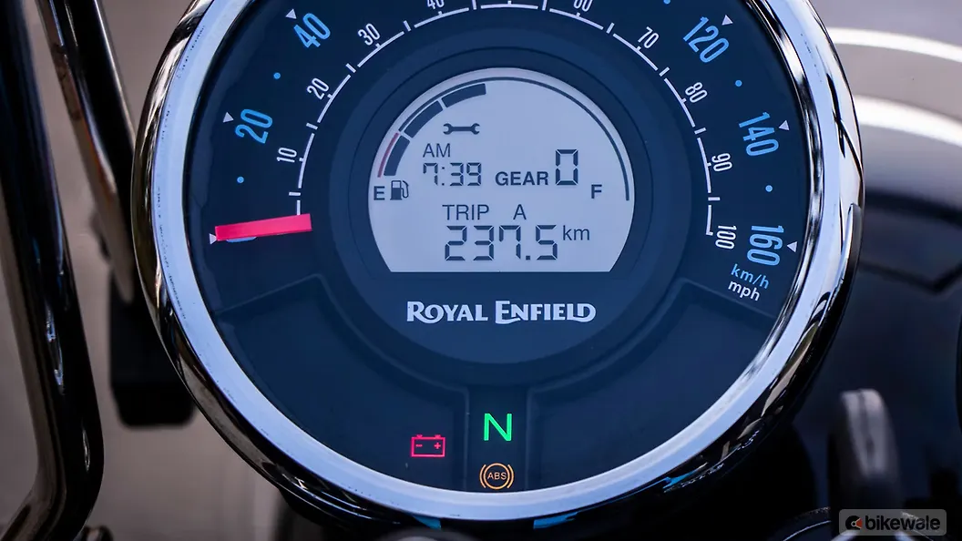 Royal Enfield Meteor 350 [2024] Trip Meter Image – BikeWale