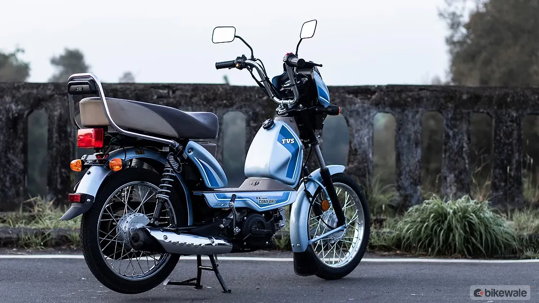 TVS XL 100 Comfort Right Front Three Quarter Image – BikeWale