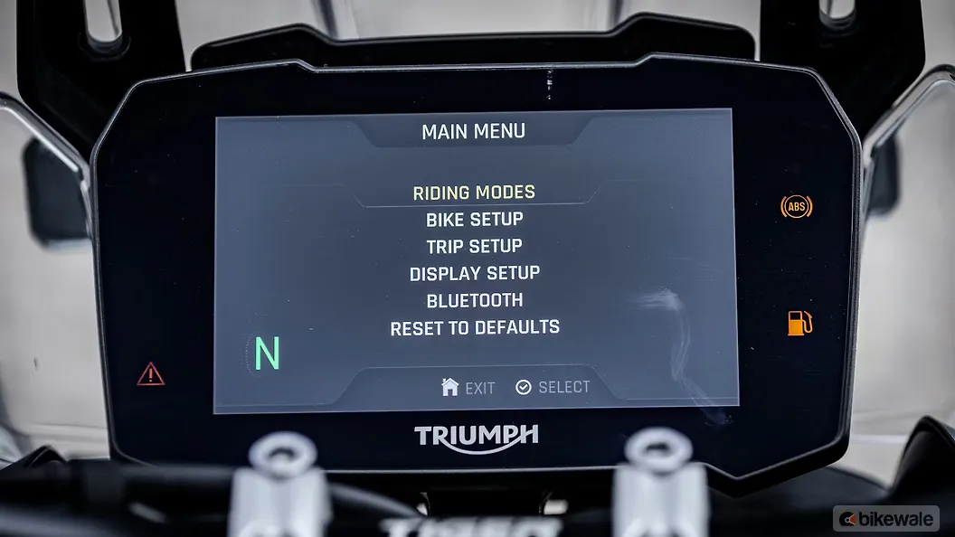Triumph Tiger 900 [2020-2022] TFT / Instrument Cluster Image – BikeWale
