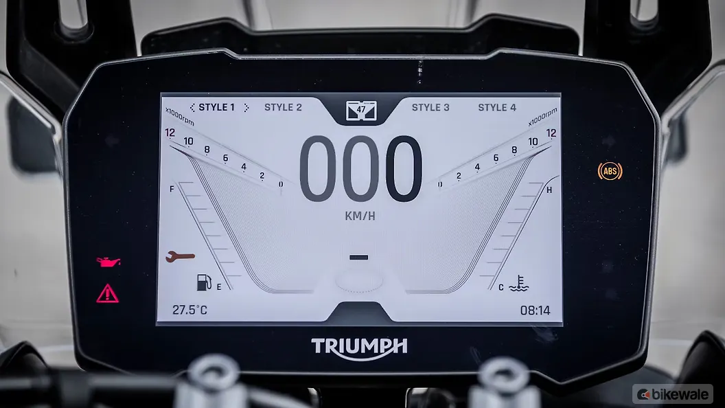 Triumph Tiger 900 [2020-2022] Instrument Cluster Image – BikeWale