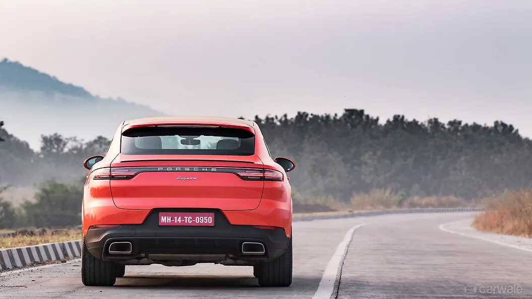 Cayenne Coupe Rear View Image, Cayenne Coupe Photos in India - CarWale