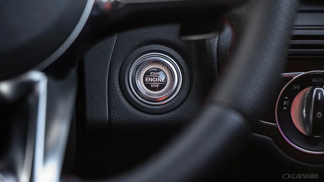 AMG GLC43 Coupe Engine Start Button Image, AMG GLC43 Coupe Photos in ...