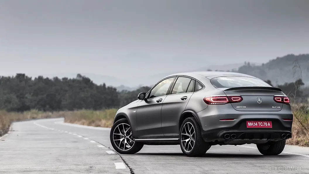 AMG GLC43 Coupe Left Rear Three Quarter Image, AMG GLC43 Coupe Photos ...