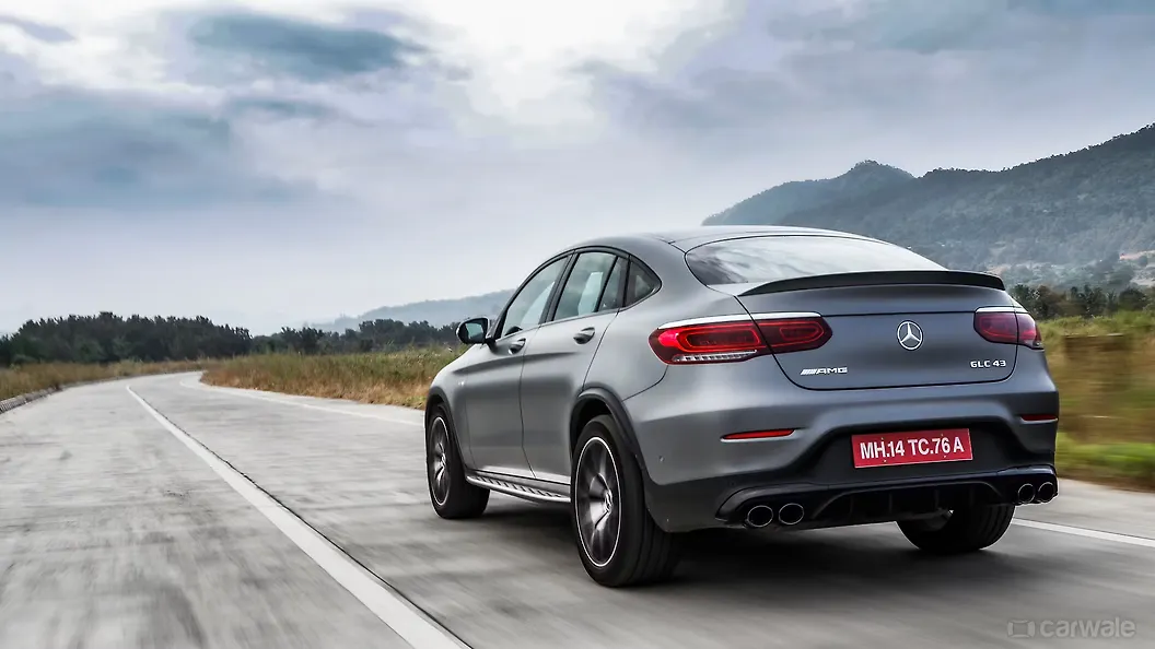 AMG GLC43 Coupe Left Rear Three Quarter Image, AMG GLC43 Coupe Photos ...