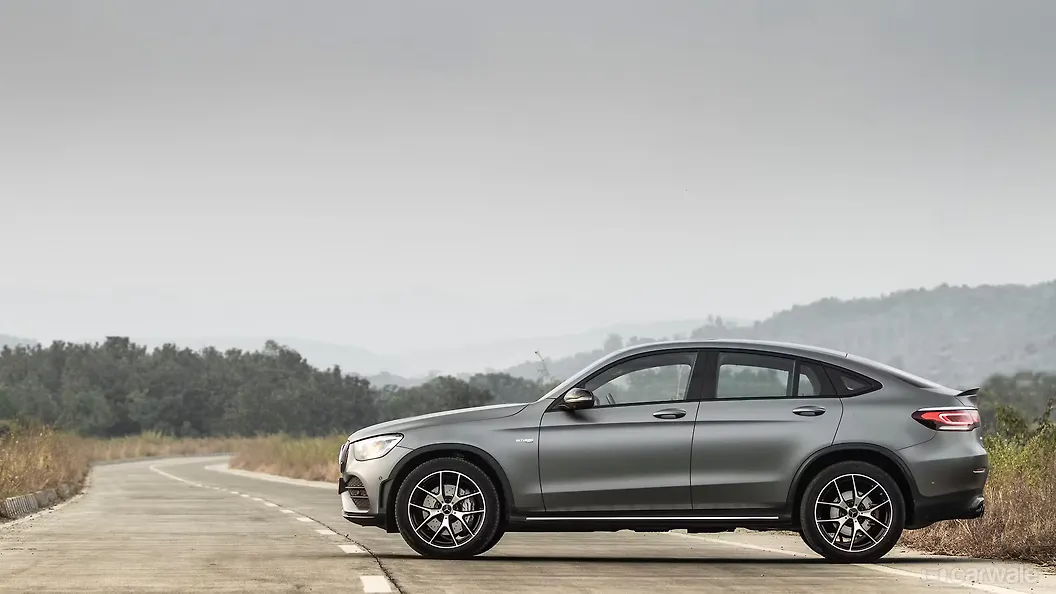 AMG GLC43 Coupe Left Side View Image, AMG GLC43 Coupe Photos in India ...