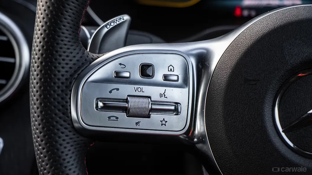 AMG GLC43 Coupe Steering Mounted Controls Image, AMG GLC43 Coupe Photos ...