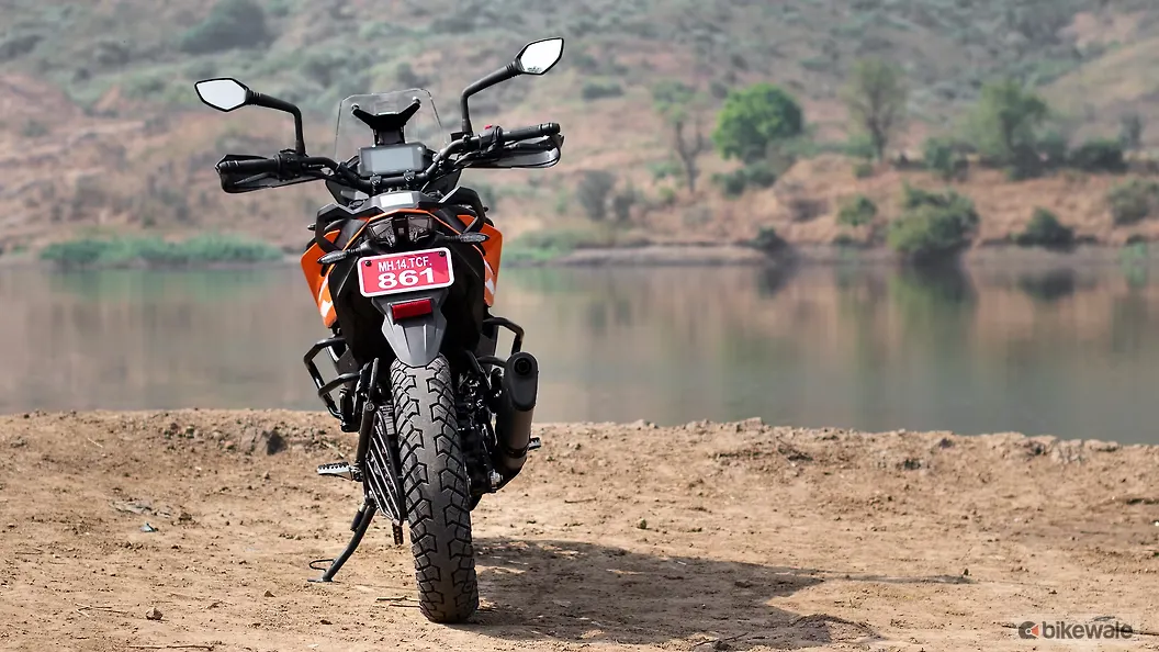 KTM 250 Adventure [2021] Rear View Image – BikeWale