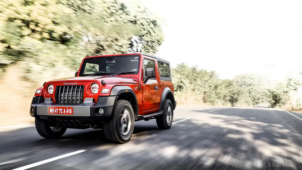 Thar Left Front Three Quarter Image, Thar Photos in India - CarWale