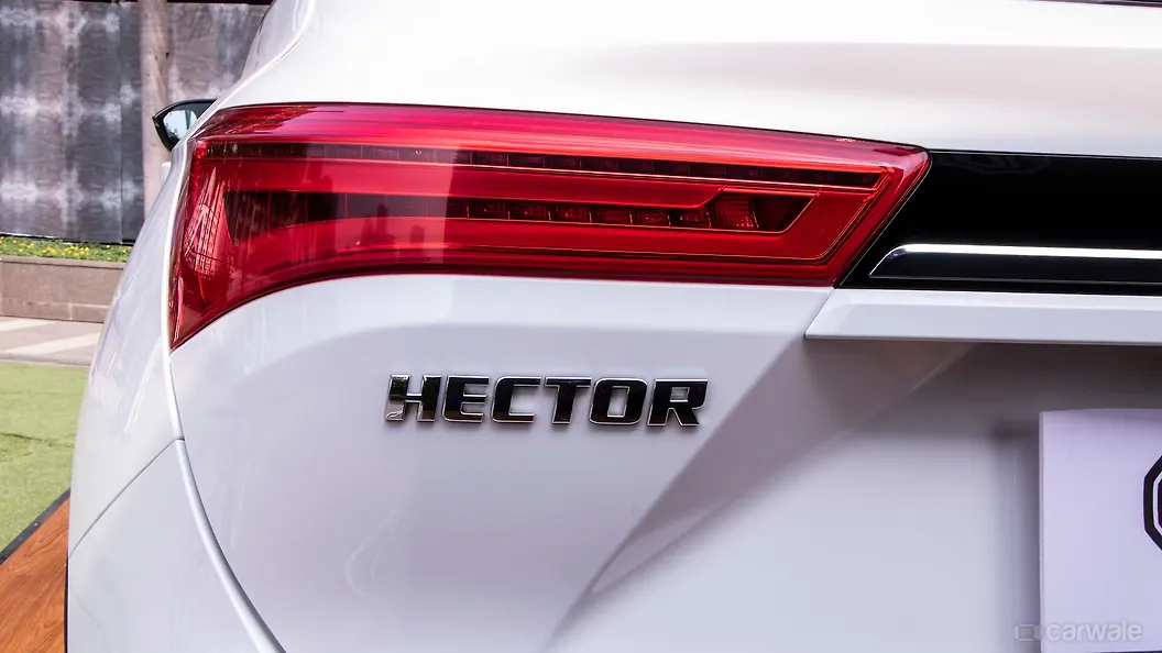 Hector Rear Badge Image, Hector Photos in India - CarWale