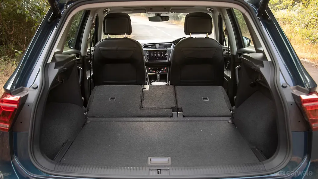 Tiguan Bootspace Rear Seat Folded Image, Tiguan Photos in India - CarWale
