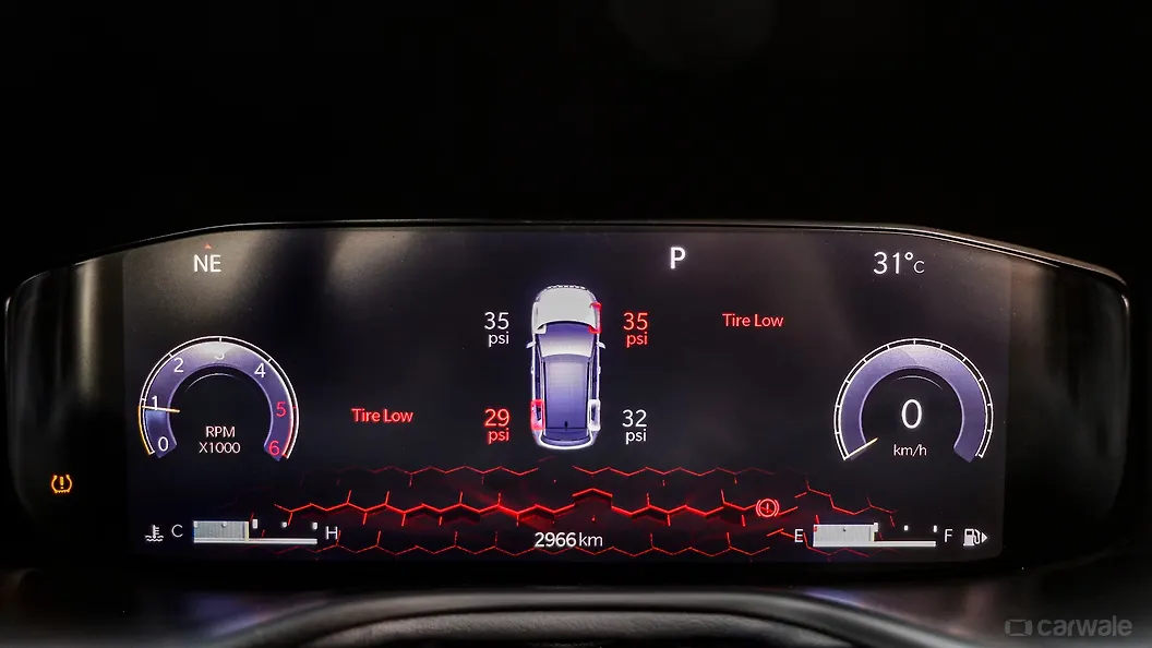 Compass Instrument Cluster Image, Compass Photos in India - CarWale