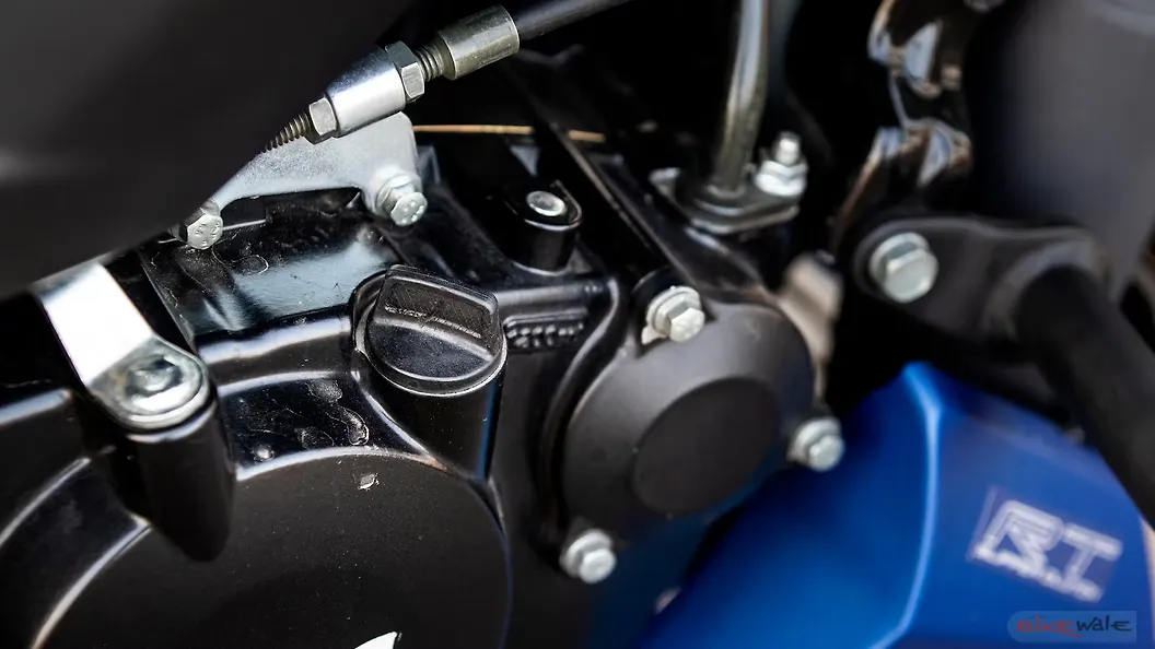 TVS Apache RTR 200 4V Engine From Left Image – BikeWale