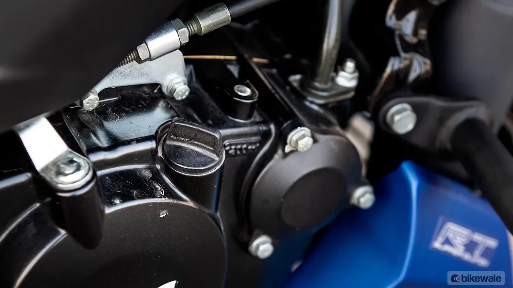 TVS Apache RTR 200 4V Engine From Right Image – BikeWale