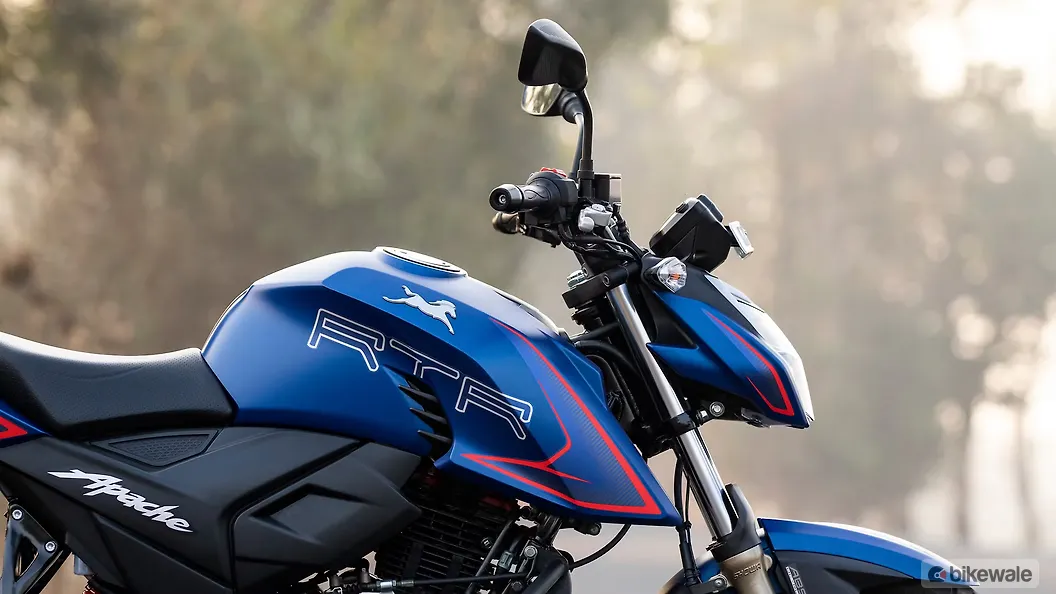 TVS Apache RTR 200 4V Engine From Left Image – BikeWale