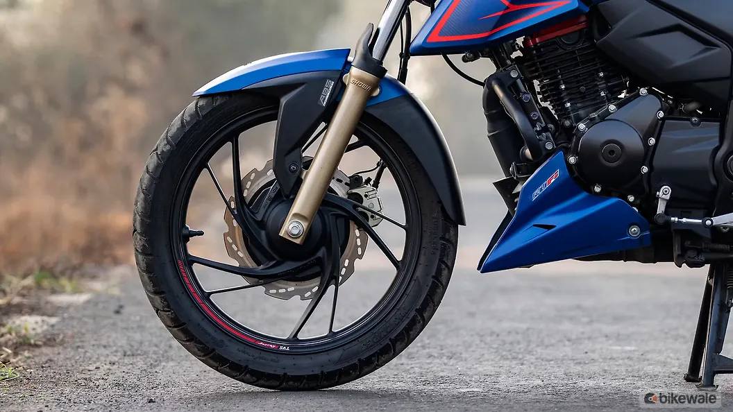 TVS Apache RTR 200 4V Front Mudguard Image – BikeWale