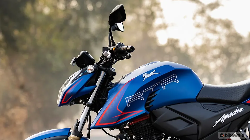 TVS Apache RTR 200 4V Engine From Right Image – BikeWale