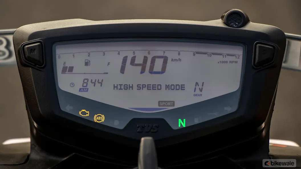 TVS Apache RTR 200 4V TFT / Instrument Cluster Image – BikeWale